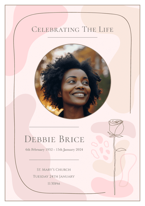 Order Of Service Booklet - Esteem - Iridis Memorials